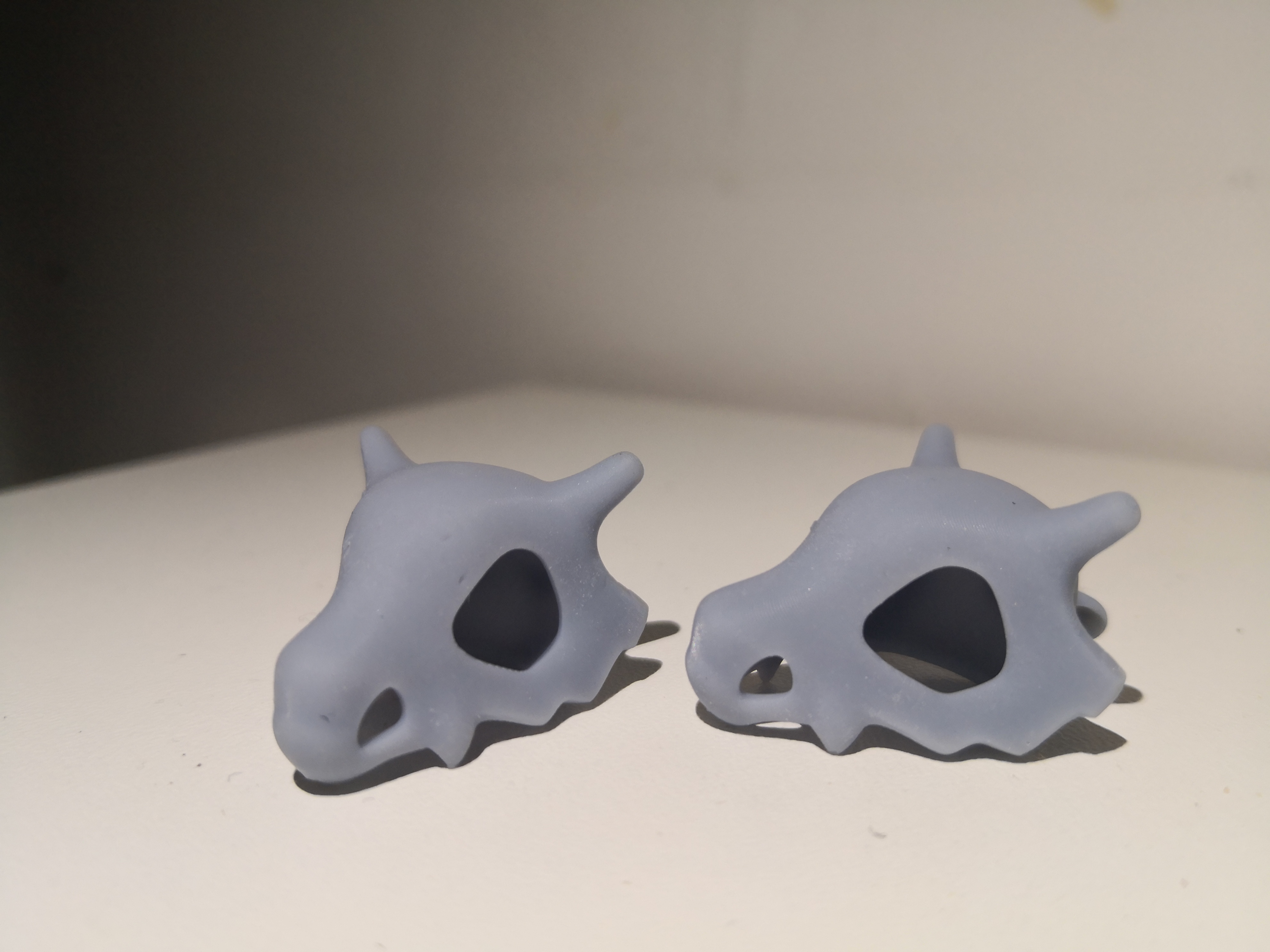 3D Printable Cubone Pokemon Skull Keychain by Sönke Tenckhoff
