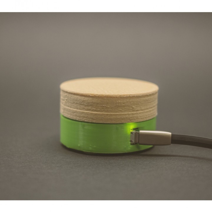 3D Printable USB volume control wheel by Sönke Tenckhoff