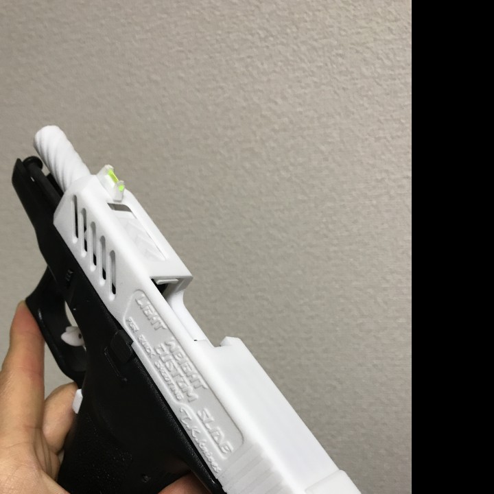 3D Printable Custom parts for Tokyo Marui’s G26 by Takayuki Kawakami