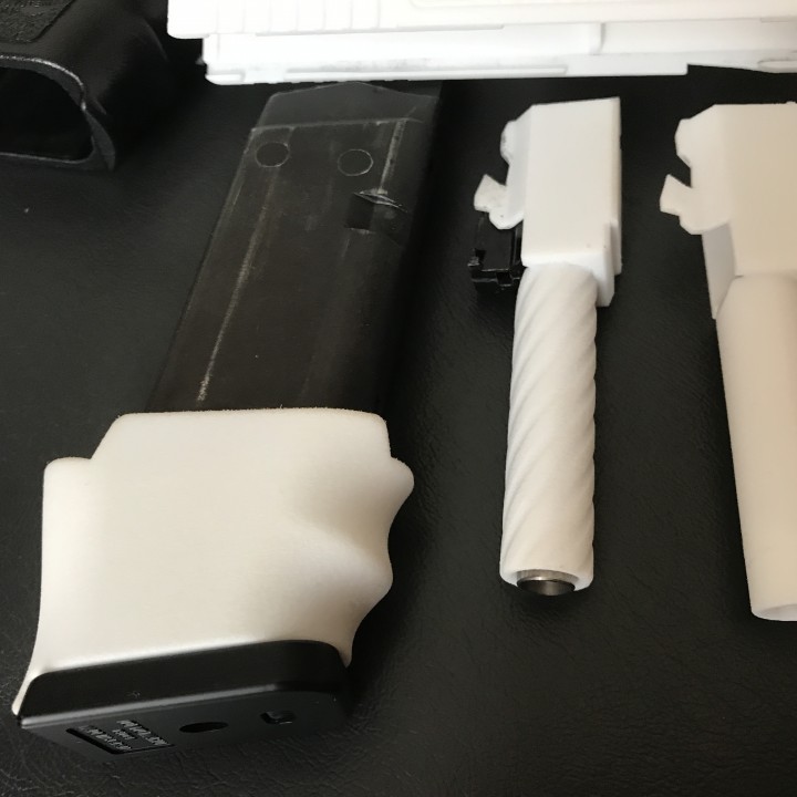 3D Printable Custom parts for Tokyo Marui’s G26 by Takayuki Kawakami