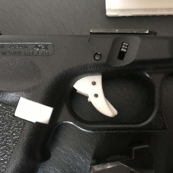 3D Printable Custom parts for Tokyo Marui’s G26 by Takayuki Kawakami