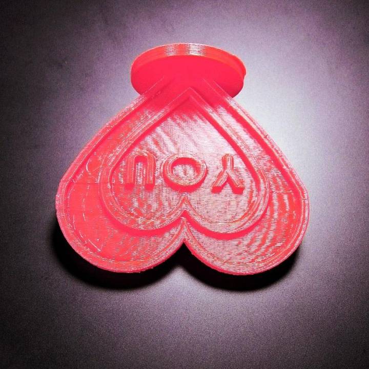 3D Printable heart simple gift to print by Giannis Letsos