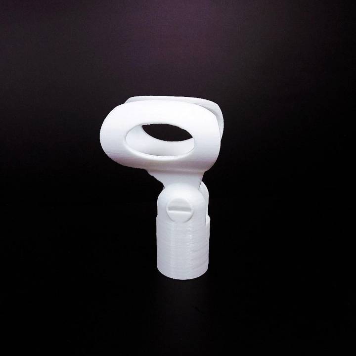 3D Printable Microphone stand by ShaoHua.Liu