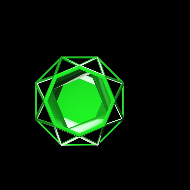 3D Printable Low Poly Planter - Wire Frame by Dan O'Connell