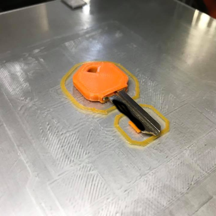3D Printable Kwikset key cover by Dan Murphy