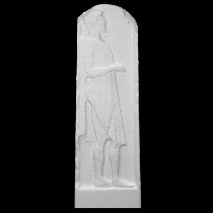 3D Printable Grave stele by Scan The World