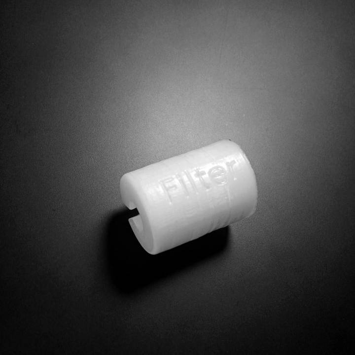 3D Printable Filament Filter by Michael Roth