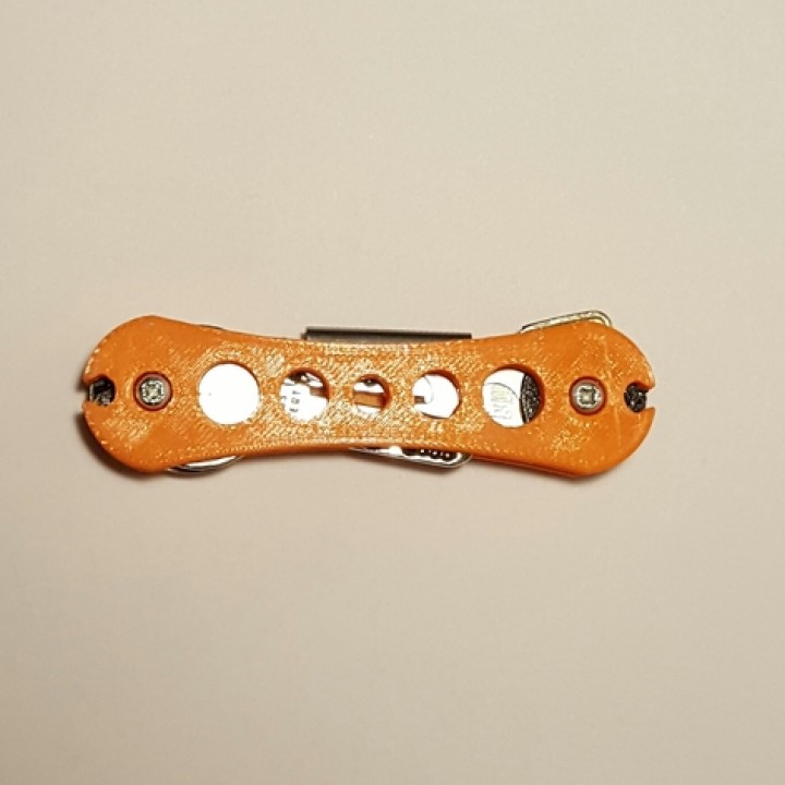 3D Printable Easy keychain by Kevin Thomas
