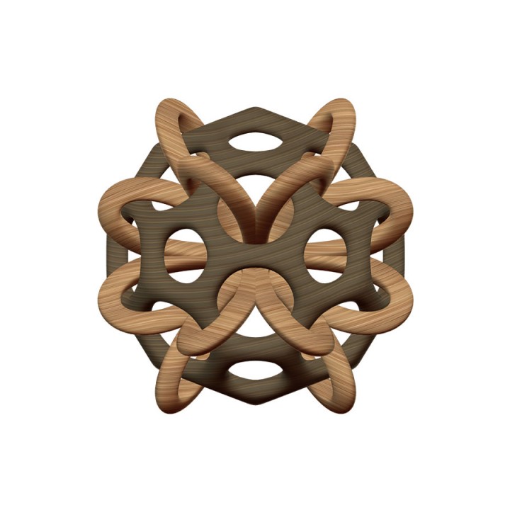 3D Printable Hedron Loops by Michal Fanta