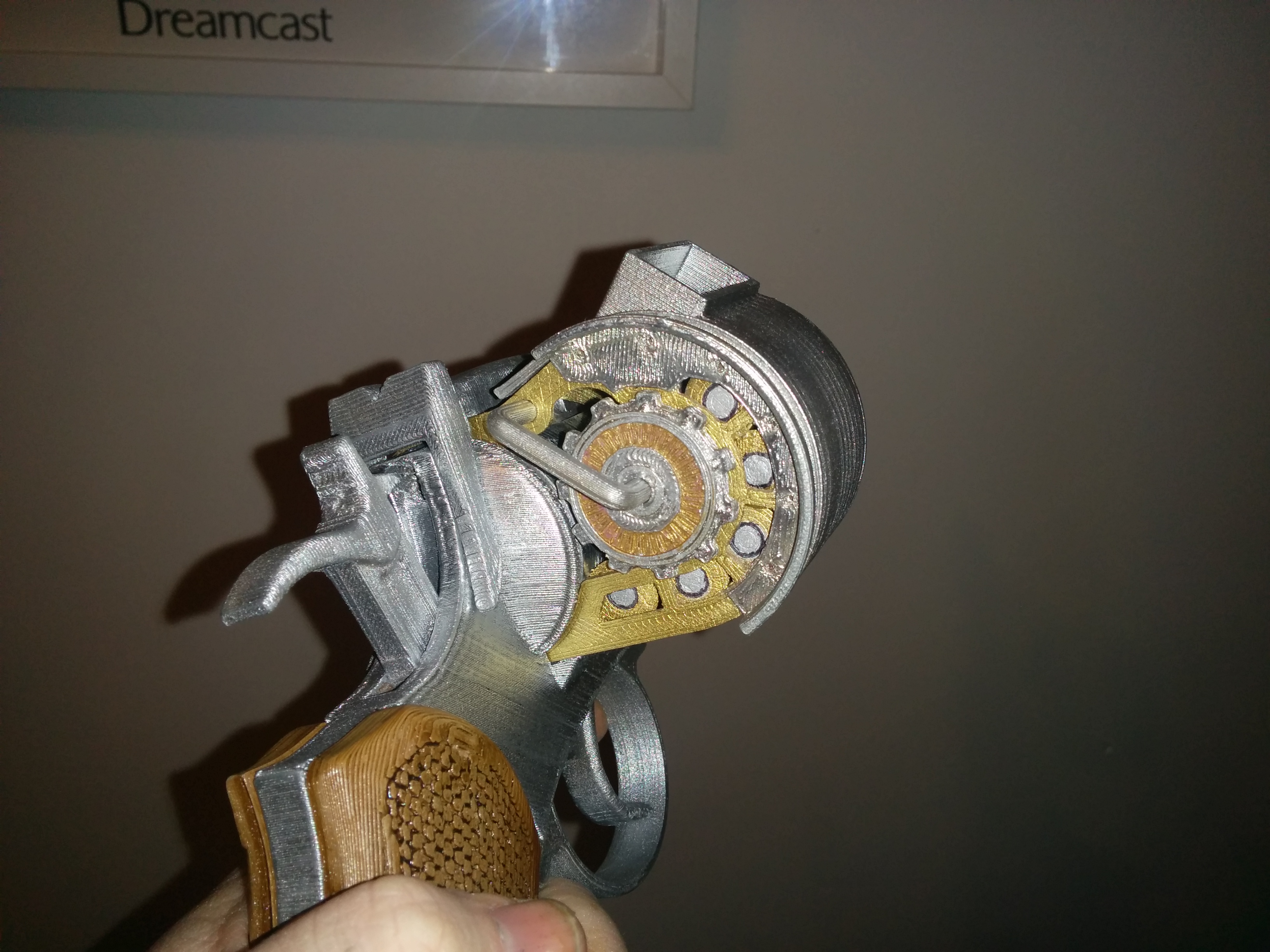 3D Printable Bioshock Pistol by Daniel Lilygreen