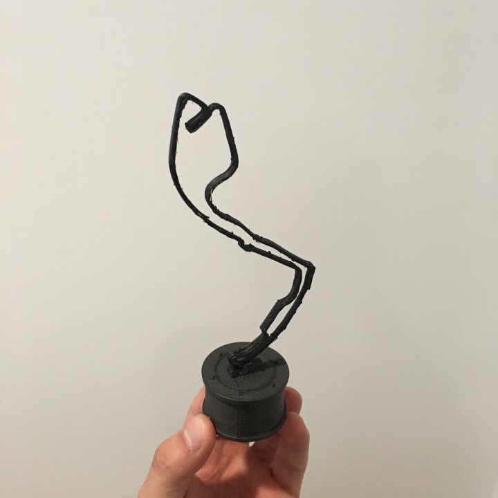 3D Printable Monaco Grand Prix by Armando Lopez