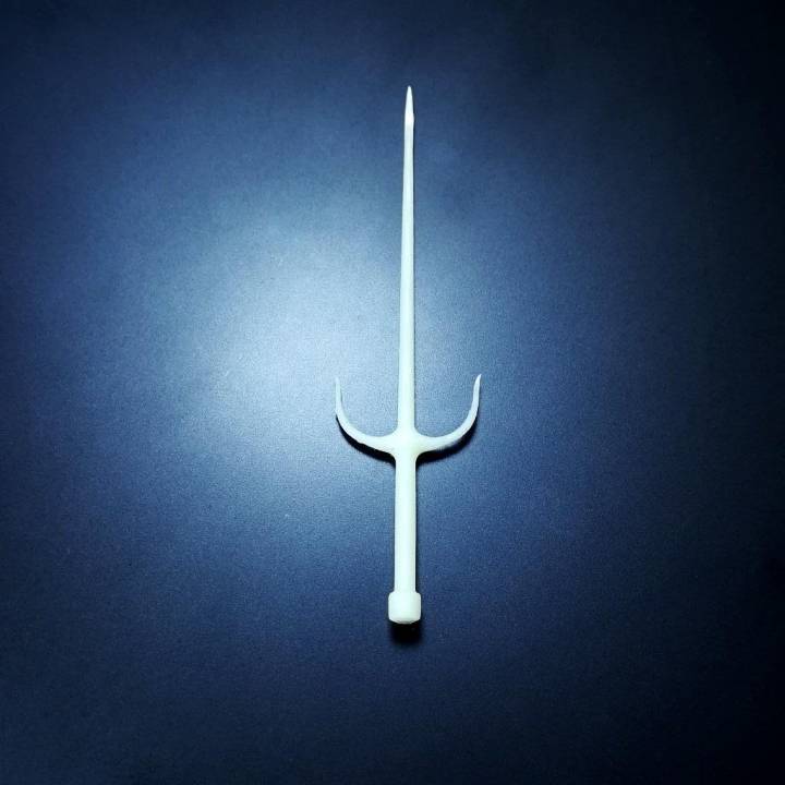 3D Printable Karate Sai by Haskell mackowski