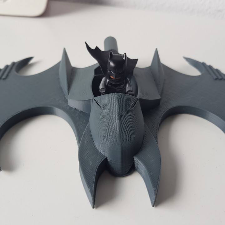 3D Printable Lego Batwing by Can Canino