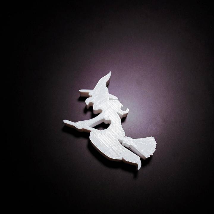 3D Printable Halloween witch by LETOT Didier