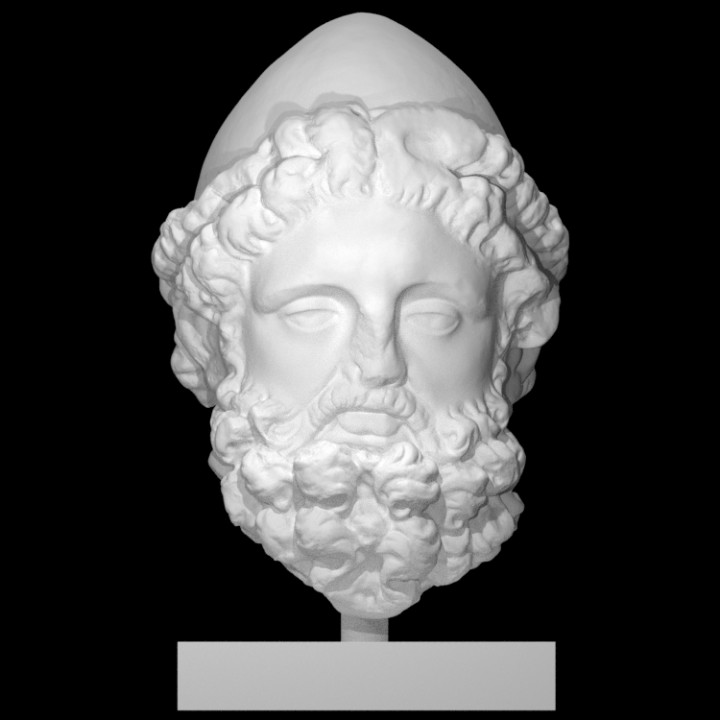 3D Printable Vulcain by Musée Saint-Raymond