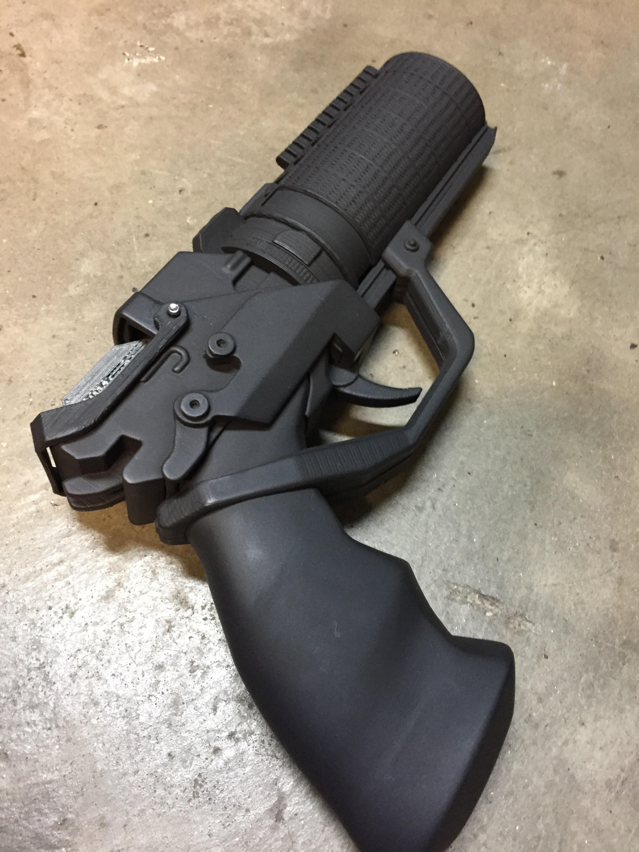 3D Printable Blade Runner 2049 K's Pistol by Ethan Lieberman