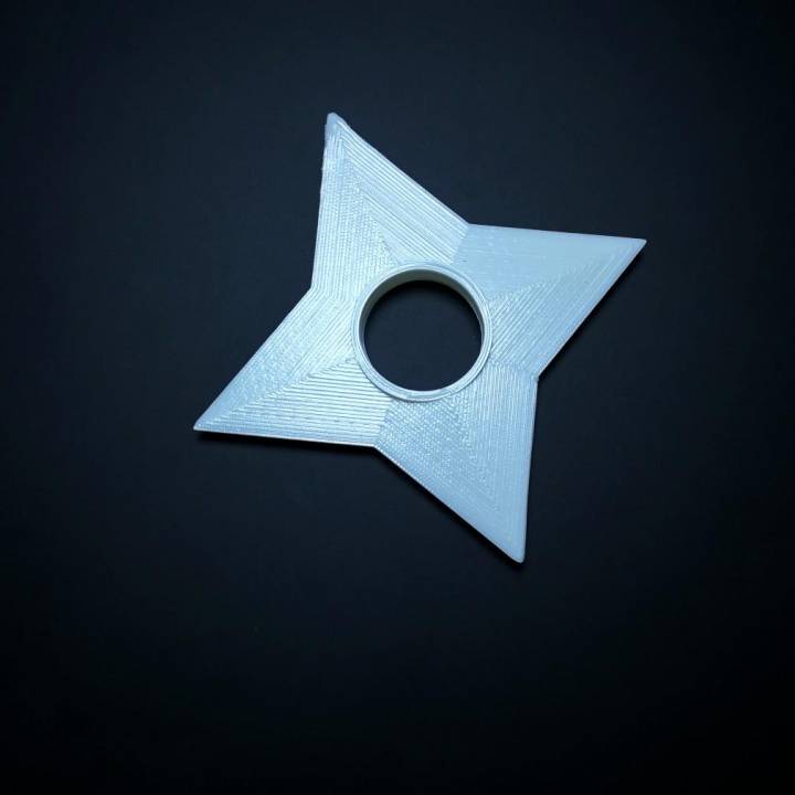 3D Printable Shinobi Ninja Star by httpkoopa