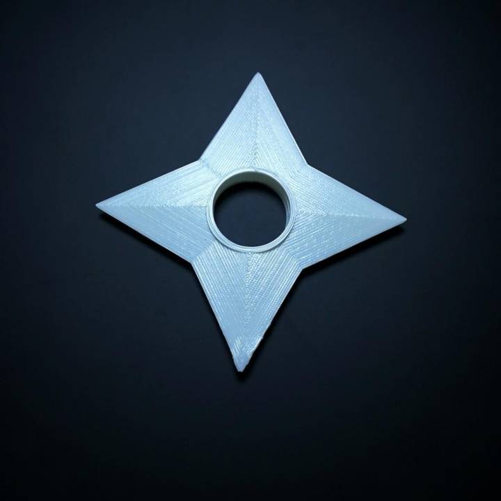3D Printable Shinobi Ninja Star by httpkoopa