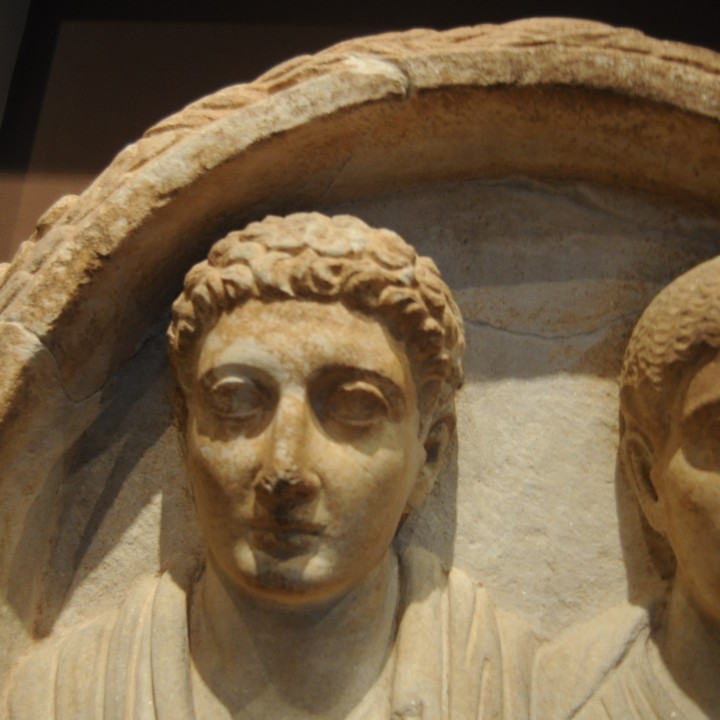 3D Printable Funerary relief by Scan The World