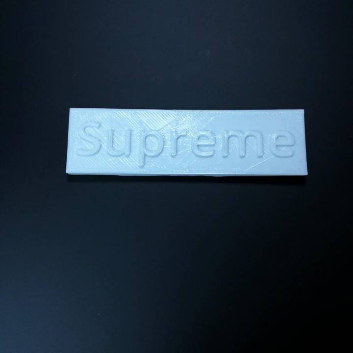 3D Printable Supreme by Robert Neuman