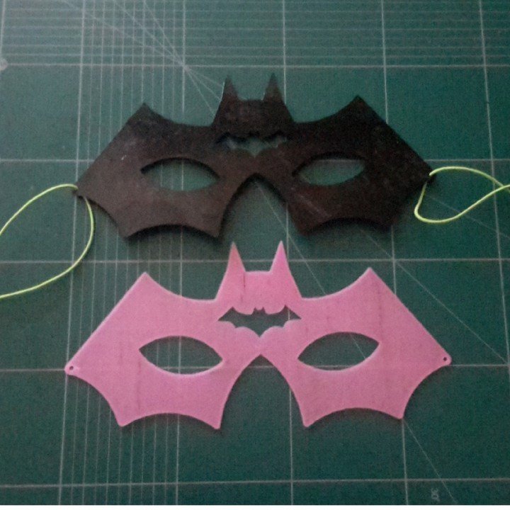 3D Printable Halloween Bat Mask by Maeng Hyo Cho