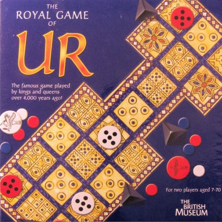 3D Printable Royal Game of UR by David