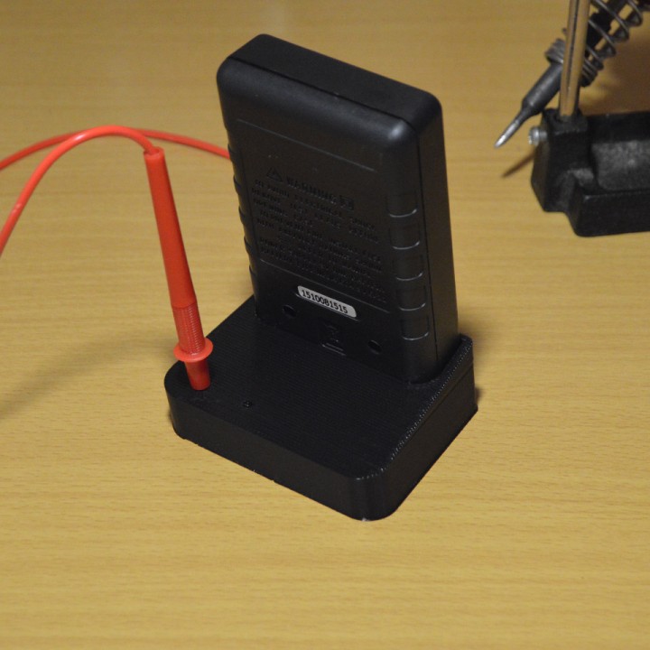 3D Printable Multimeter Stand (DT830B) by TOPE designs