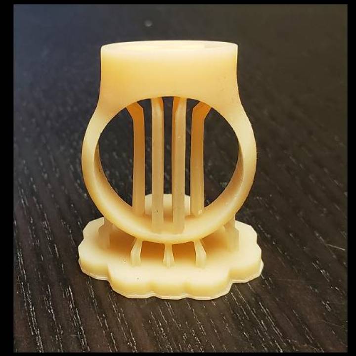 3D Printable Ring Tomoe by Zeke Asakura