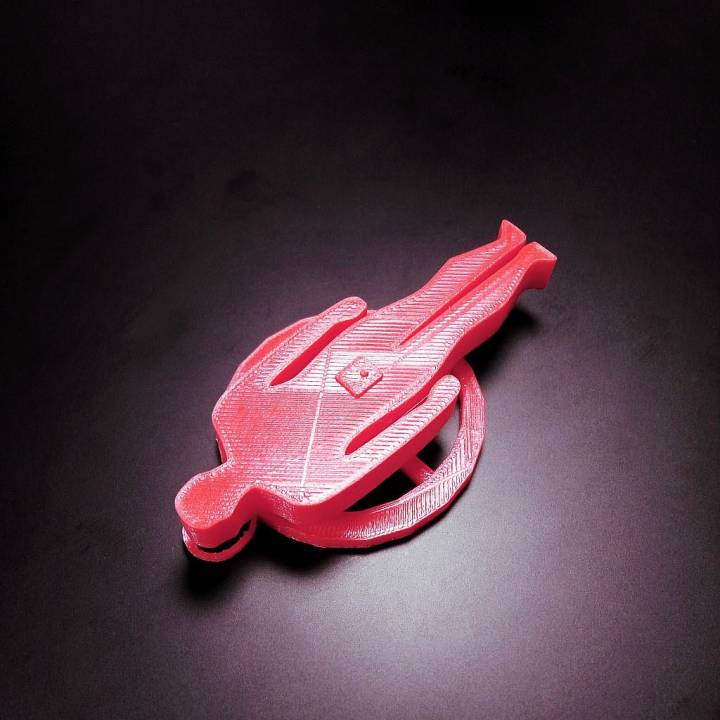 3D Printable human death key chain by Billy bob bogus
