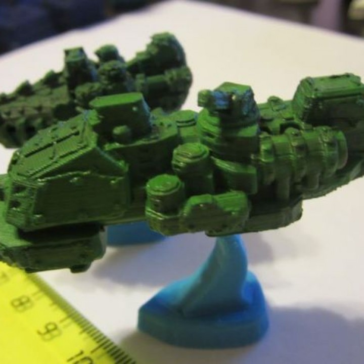 3D Printable Ork Fleet by AgentSmith