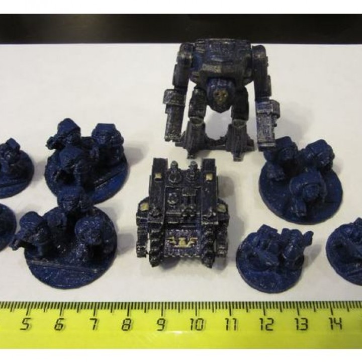 3D Printable Space Marines by AgentSmith