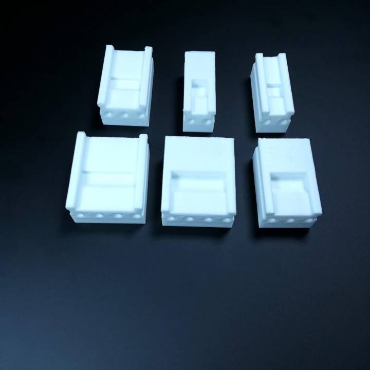 3D Printable Motherboard Fan Header Caps by Tyler Keller