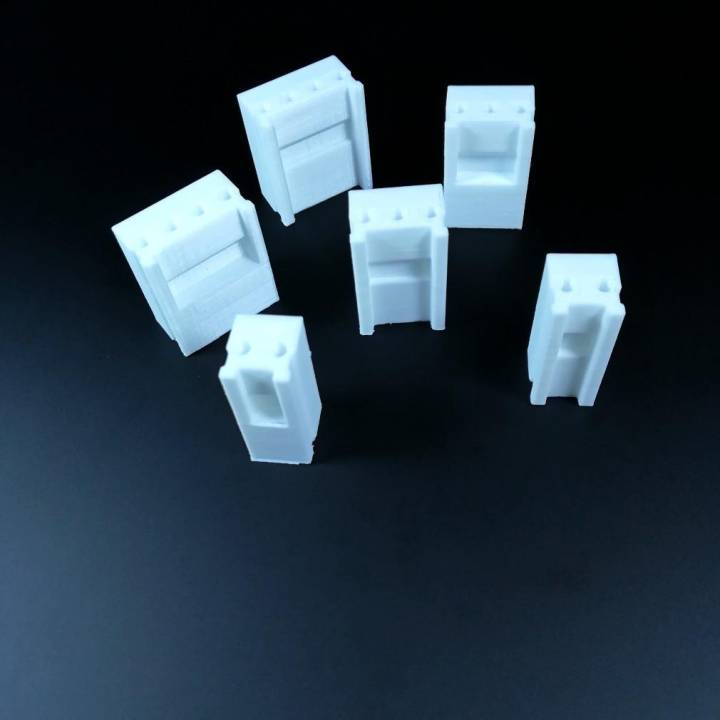 3D Printable Motherboard Fan Header Caps by Tyler Keller
