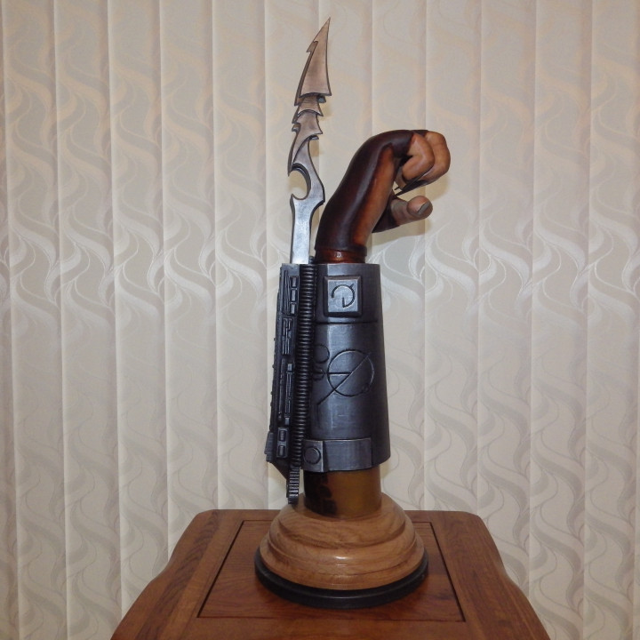 3D Print of Predator Gauntlet by Boonsa