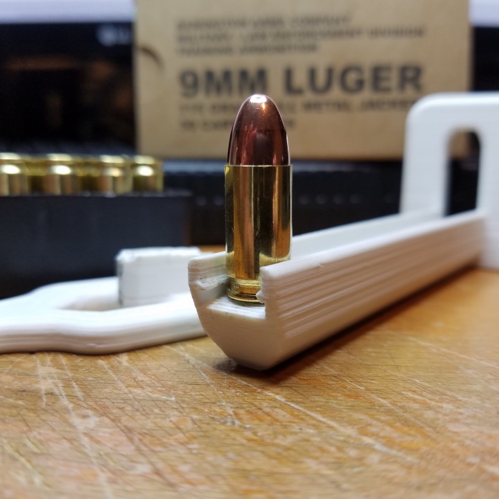 3D Printable SIG MPX speed loader by Joshua Dennis