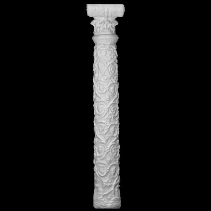 3D Printable Column 2 by Musée Saint-Raymond