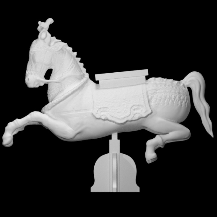 3D Printable Horse by Scan The World