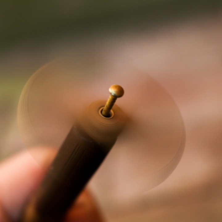 3D Printable Gee-Haw Whimmy Diddle, a 200 year old Fidget Spinner! by ...