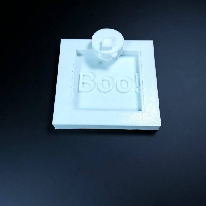 3D Printable BOO!!! by Noah Benjamin Richmond