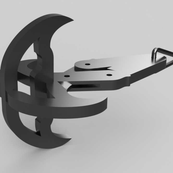 3D Printable Grapling hook by Gavriliuc Emanuel
