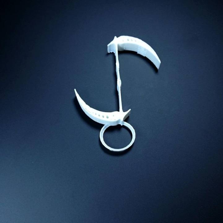 3D Printable grim reaper key chain. by Billy bob bogus