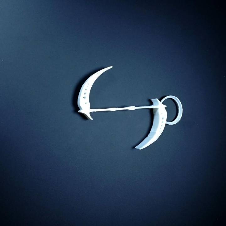 3D Printable grim reaper key chain. by Billy bob bogus