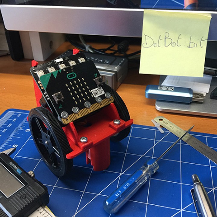 3D Printable DotBot:bit by Michele Maffucci