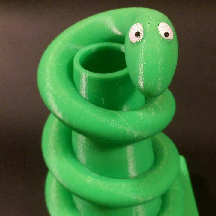 3D Printable Sid the Snake by MrGibbon