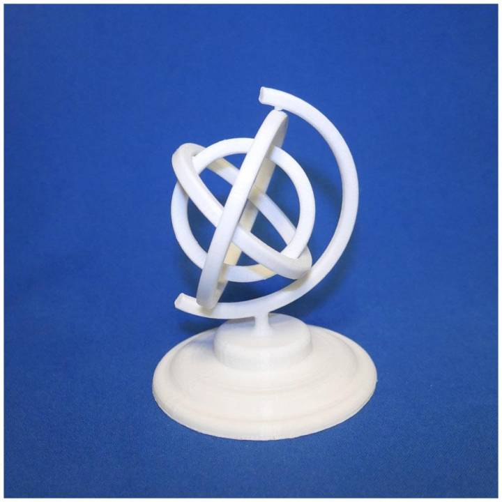3D Printable Gyroscope by Andres Quijas