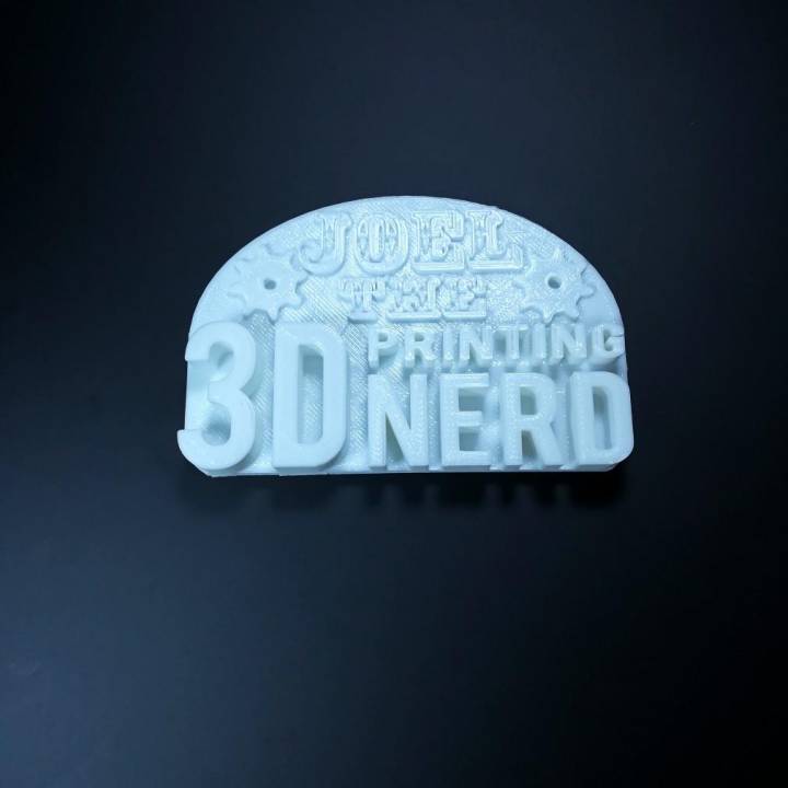 3D Printable 3d printing nerd by jeff kennedy