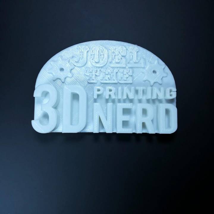 3D Printable 3d printing nerd by jeff kennedy