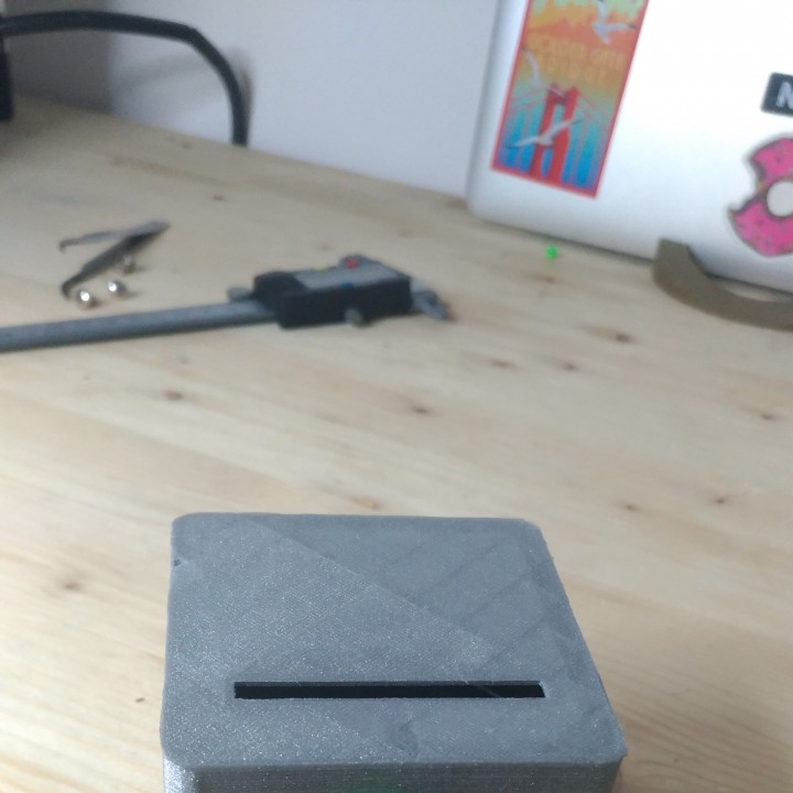 3D Printable Money box by Mattia Colli