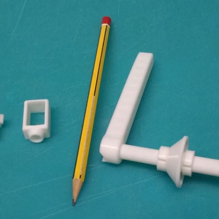 3D Printable Edge tracing wheel by Peter Moore