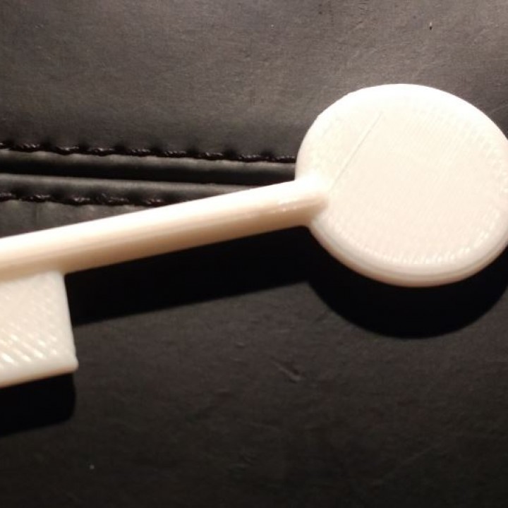 3D Printable Fire Alarm Reset FP2 Key by Peter Moore